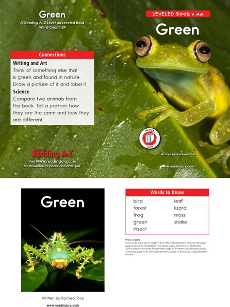 Raz Aa 024 Green Pdf