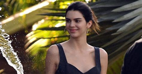 Kendall Jenner Gets Wet And Wild In Bikini Photo Shoot In Miami