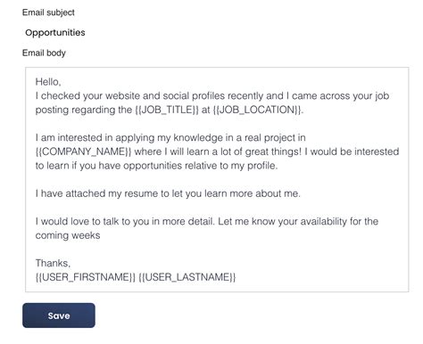 Free Job Application Email Templates — Cold Outreach Follow Up And More