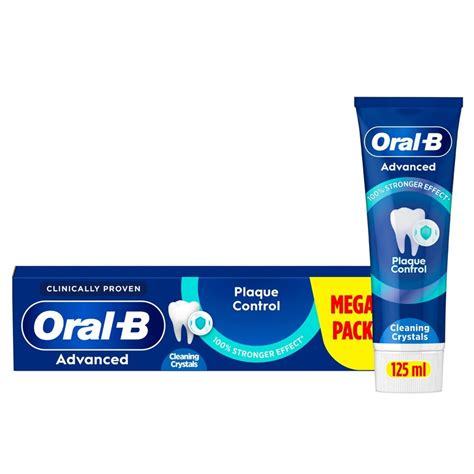 Oral B Advanced Plaque Control Toothpaste 125ml Morrisons Online