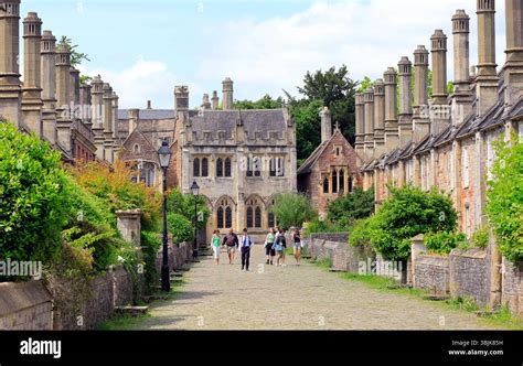 The Vicars Close With The Vicars Chapel And Library At The Far End