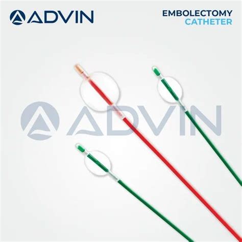 Straight Single Silicone Fogarty Arterial Embolectomy Catheter Size