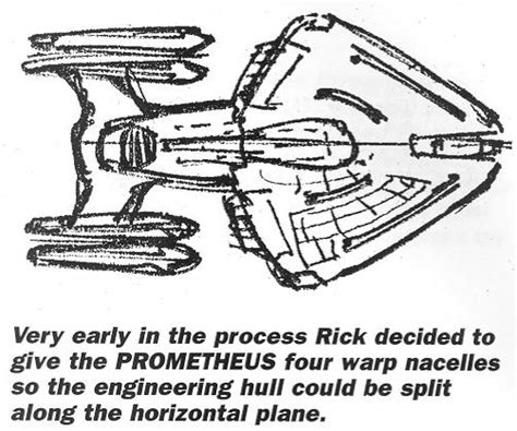 Fsd Starship Concept Art Designing The Prometheus Class