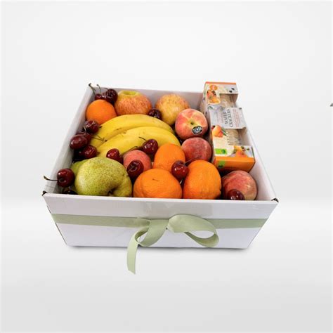 Classic Fruit Hamper Box Premium Fruits And Gourmet Delights