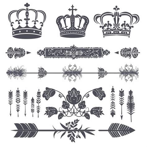 Premium Vector Decorative Elements Collection