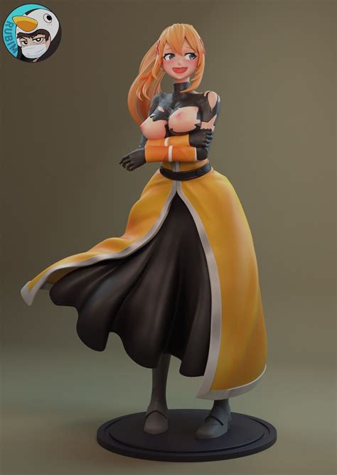 Konosuba Darkness 3d Model 3d Printable Cgtrader