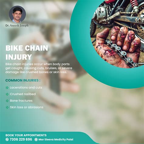 Dr Aneesh Joseph Got A Bike Chain Injury 🚴‍♀️ Its Not Just A Bruise