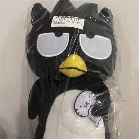 Sanrio Badtz Maru Long Japan Plush Plushie Penguin Big Plushy Long Cute
