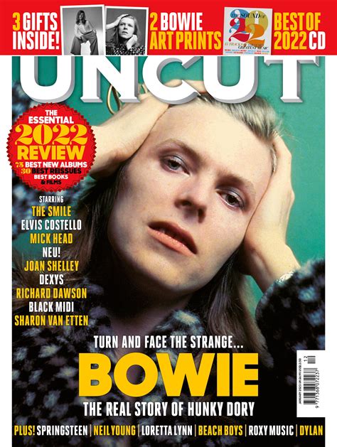 Uncut Magazine Issue 308 January 2023 David Bowie Exclusive Hunky D