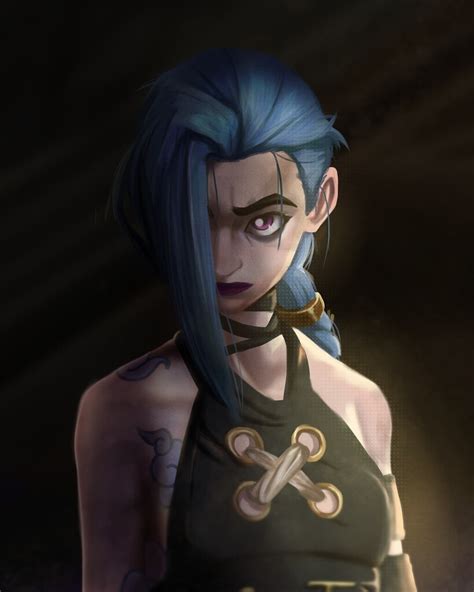 Jinx [arcane] Fanart Finished Artworks Krita Artists