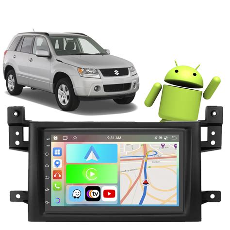 Kit Multimídia Suzuki Grand Vitara 2005 2015 7 Carplay Android Auto Ecarshop