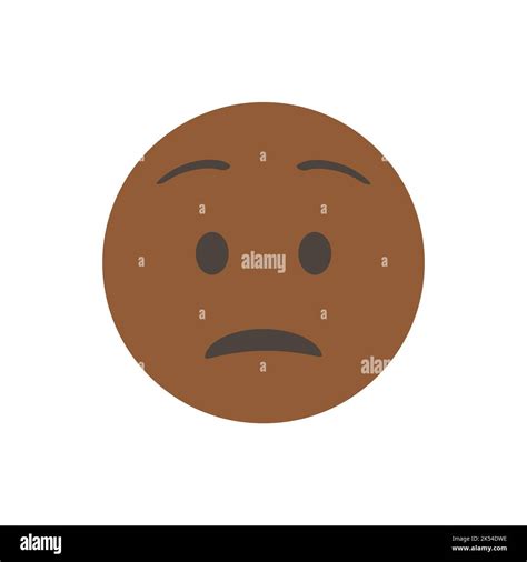 Frowning Face Megafrown Disappointment 3d Stylized Vector Icon