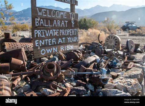 Ballarat Is A Ghost Town On The Outskirts Of Death Valley National Park