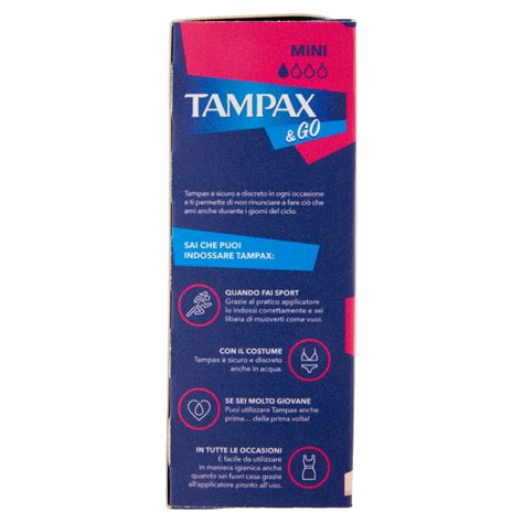 Tampax And Go Mini 18 Pz Carrefour