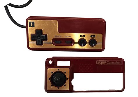 Raro Bandai Super Controller Ii Com Overlay Player 1 Famicom Fami