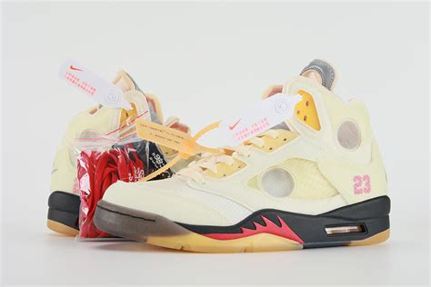 Buy Off White X Jordan 5 Sp Sail Reps Killer