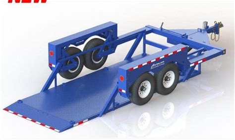 2023 Air Tow T16 14 Flatbed Drop Deck Trailer Utility Trailer For Sale