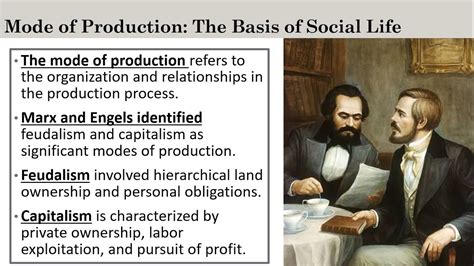 Mode Of Production Karl Marx And Friedrich Engels Summary And Notes