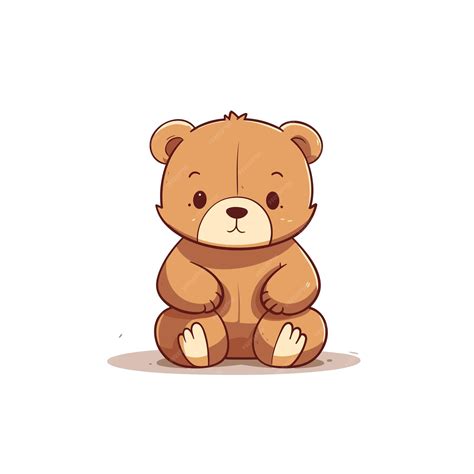 Premium Vector Cute Kawaii Bear