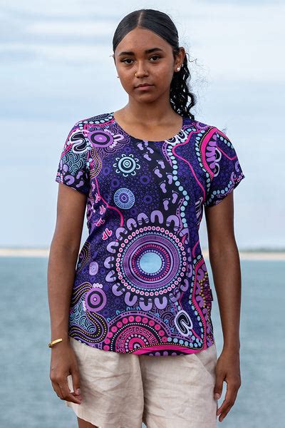 Aboriginal Art Naidoc 2025 W Fashion Top Mtob Yarn Marketplace