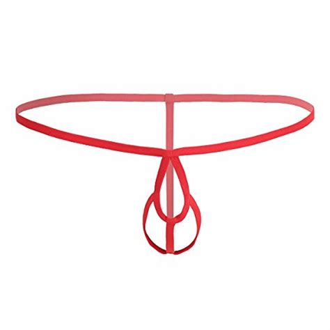 Iiniim Mens Sexy Mini Open Back Underwear Crotchless Naughty Want It All
