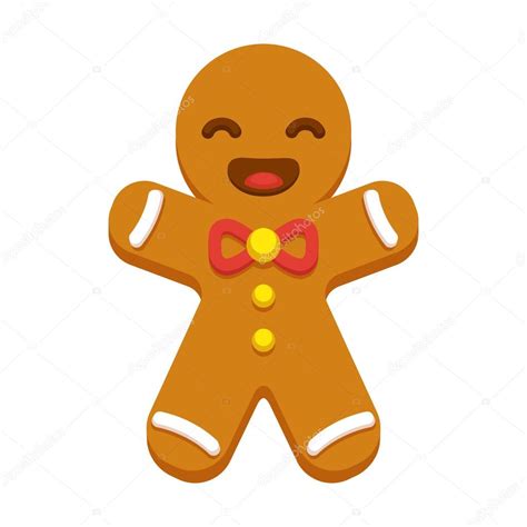 Galleta De Jengibre Hombre Vector De Stock Por ©sudowoodo 92387906