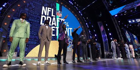 The Nfl Draft Is Known For The Custom Suits The Evolution Has Been