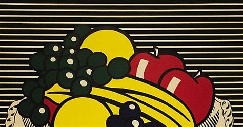 로이 리히텐슈타인 크리스탈 그릇이 있는 정물