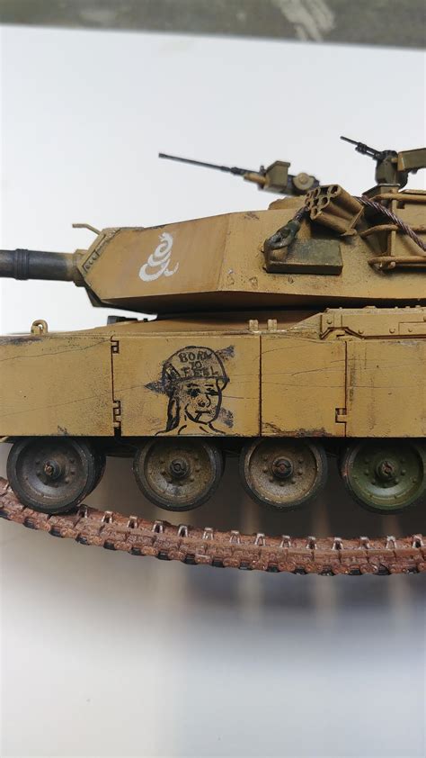 Born To Feel 1 35 Tamiya Abrams Wip Modelmakers