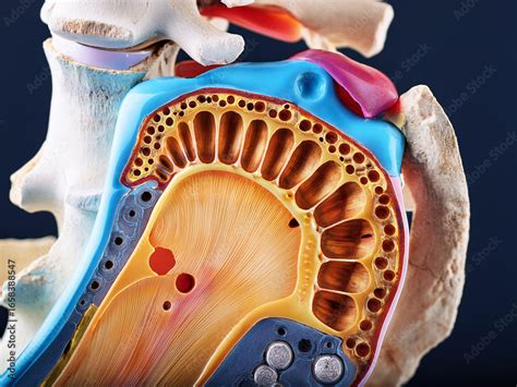 Vertebra Image Used For Explaining Spinal Cord Safety And Vertebral