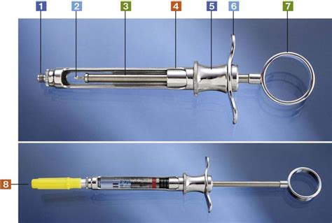 43 Syringe Labeled Parts