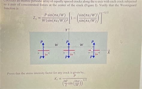 Solved Der An Infinite Periodic Array Of Equally Spaced