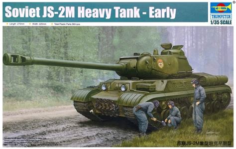 Soviet Js 2m Heavy Tank Early 135 00505589 Plastikové Modely A