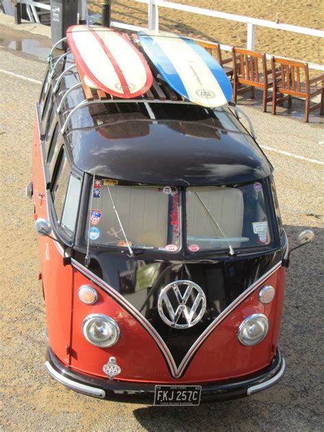 Broadstairs Quay Summer Surfing Exhibition Williams Longboards On Vw Type 2