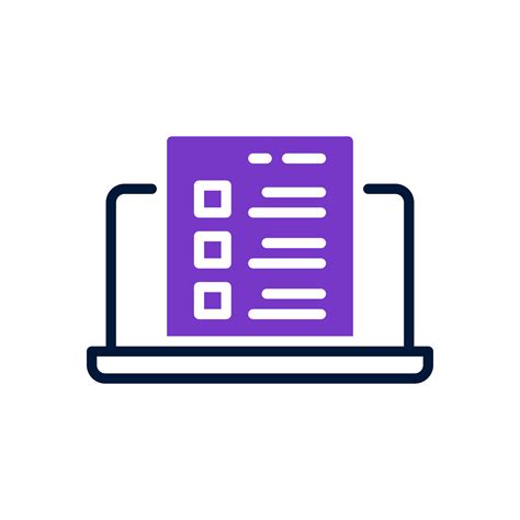 Online Test Icon For Your Website Design Logo App Ui 20273867 Vector Art At Vecteezy