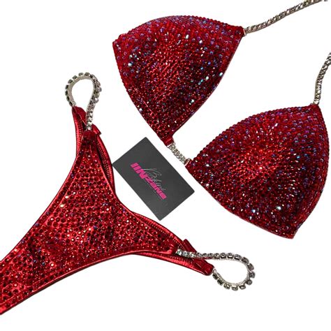 Signature Red Iinzane Bikini