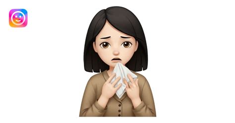 A Pretty Bratz Fair Girl Wearing A Brown Pajamas Dark Circles Crying