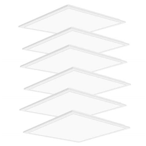 Wyzm 2 Ft X 2 Ft 5800 Lumens Integrated Led Panel Light 5000k Bright