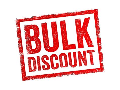 4 Bulk Quantity Discount Stock Vectors And Vector Art Shutterstock