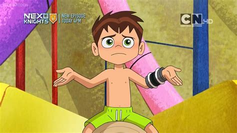 Shirtless Drawn Cartoon Boys And Men Ben Tennyson In Swimming Trunks 3