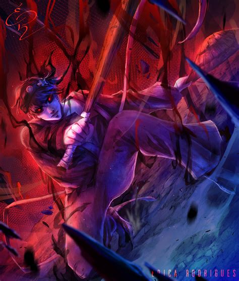 Commission Dark Warrior By Ricasensei On Deviantart