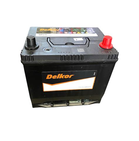 Ắc quy delkor 75D23l/r (12v - 65ah)- mã mới Delkor 80D23L