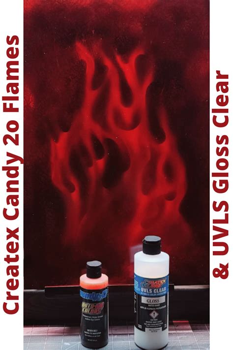 Vibrant Candy Flames And Gloss Clear
