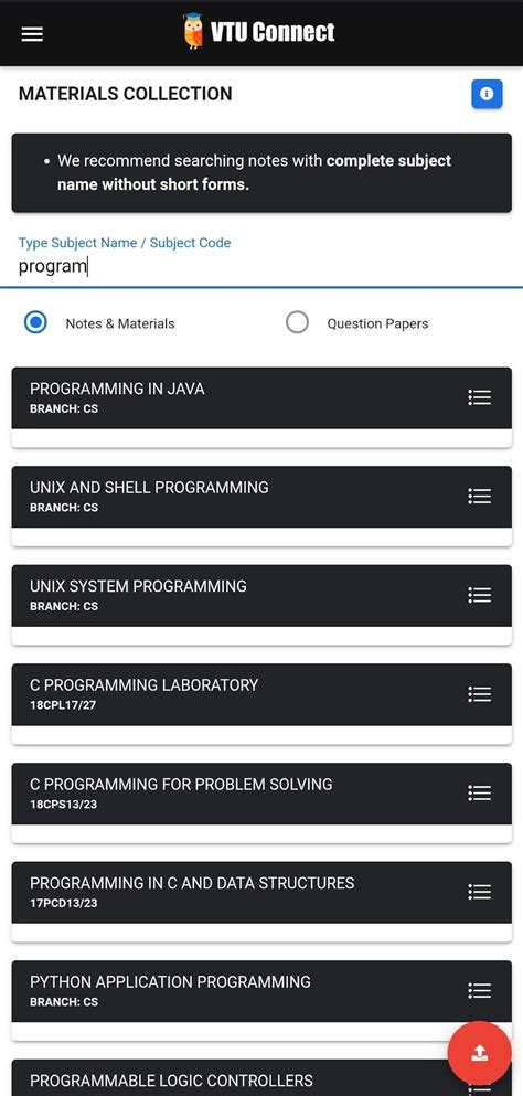 Vtu Connect Notes Qps Syllabus Results Apk For Android Download