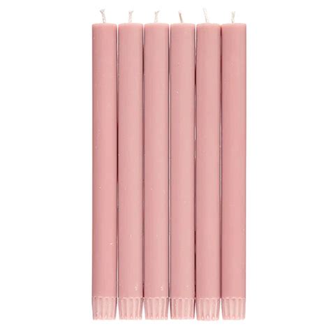 Old Rose Eco Dinner Candle Baxter And Co Home