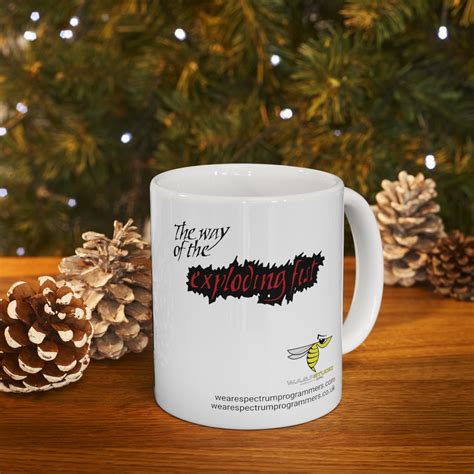 The Way Of The Exploding Fist Ceramic Mug 11oz We Are Spectrum
