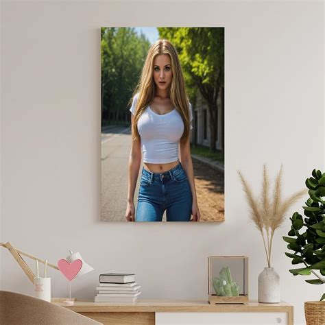 Hbhgyun Kaley Cuoco Poster Famous Actress Sexy Beauty Model India Ubuy