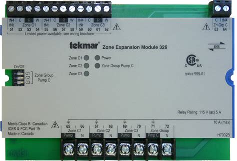 Tekmar Zone Expansion Module Three Zone Pumps