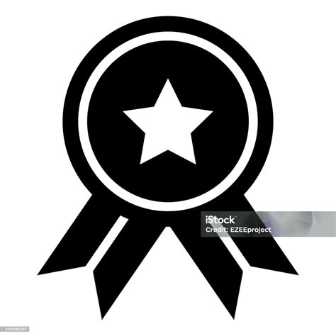 Achievment Icon Vecotr Badge Medal Icon Stock Illustration Download