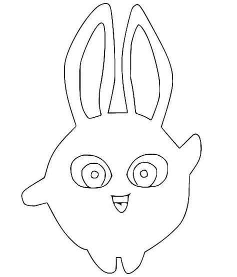 Cute Hopper From Sunny Bunnies Coloring Page Download Print Or Color